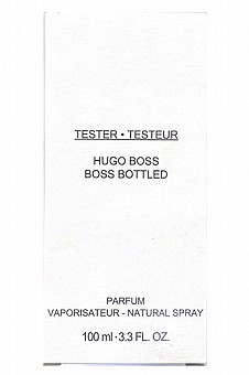 הוגו בוס בוטלד טסטר – א.ד.ט 100 מ''ל Hugo Boss BOSS Bottled Night EDP ...
