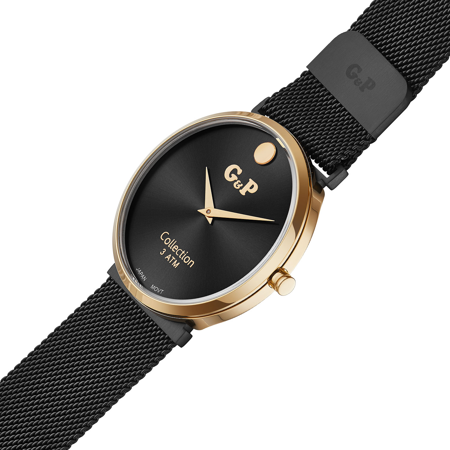 שעון קלאסי מבית GP עם פטנט סגירה ממגנט | G&P Collection | שעונים לאישה