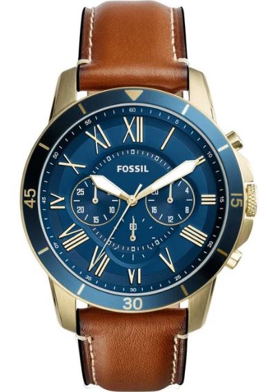 שעון יד אנלוגי Fossil FS5268 | שעוני Fossil | שעונים לגבר